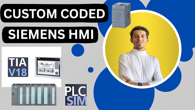 Create siemens hmi for your tia portal plc program by Mcmarketing7 | Fiverr