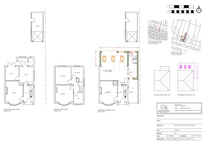 Create uk planning drawings by Andy_amm | Fiverr