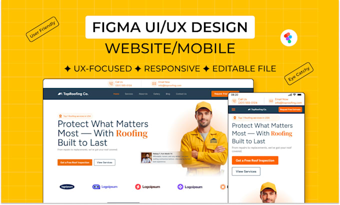 Create custom figma website and app design by Sayanika_das | Fiverr