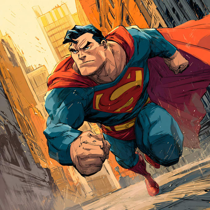 Draw scifi, fantasy, superhero character design by Pikmevyst | Fiverr