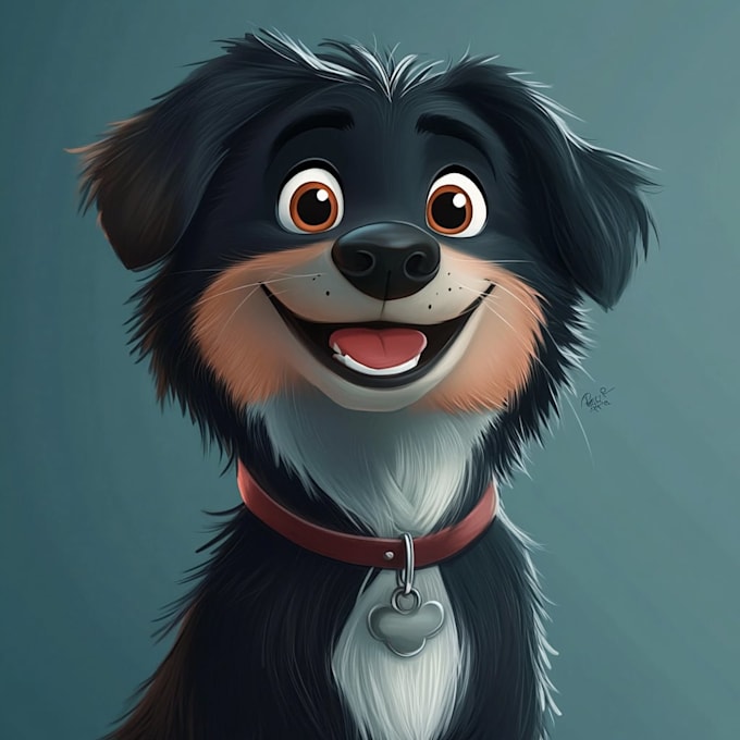 Cute disney style cartoon portrait by Verega | Fiverr