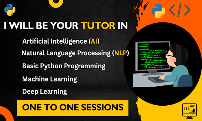 Teach you python, machine learning, nlp, and deep learning by Minahilrizwan30 | Fiverr