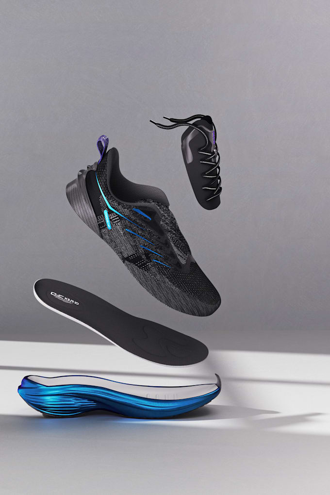 Design 3d shoe 3d boot 3d heel 3d sole 3d insole animation by ...