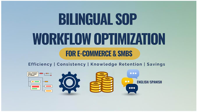 Create bilingual sops and workflow optimization by Villafrade | Fiverr