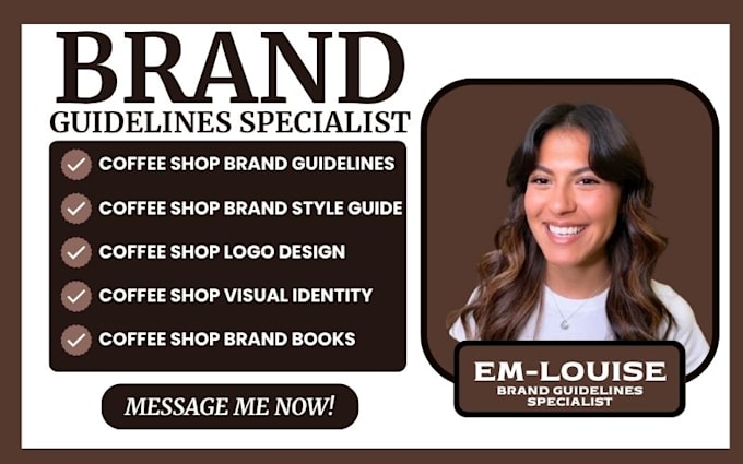 Create coffee shop brand guidelines coffee shop brand style guide logo ...