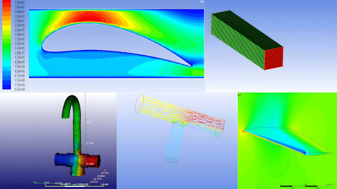 Do cfd and thermal analysis using ansys fluent, icem cfd meshing and spaceclaim by Asmatullah09 ...