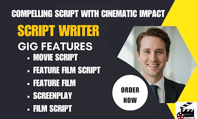 Do movie script screenplay film script tv series screenwriting script ...