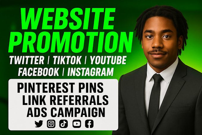 Shoutout promote share website link viral to 200m usa uk twitter ig fb ...