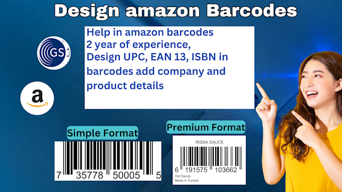 Amazon barcodes design for product packaging barcode labeling for all ...