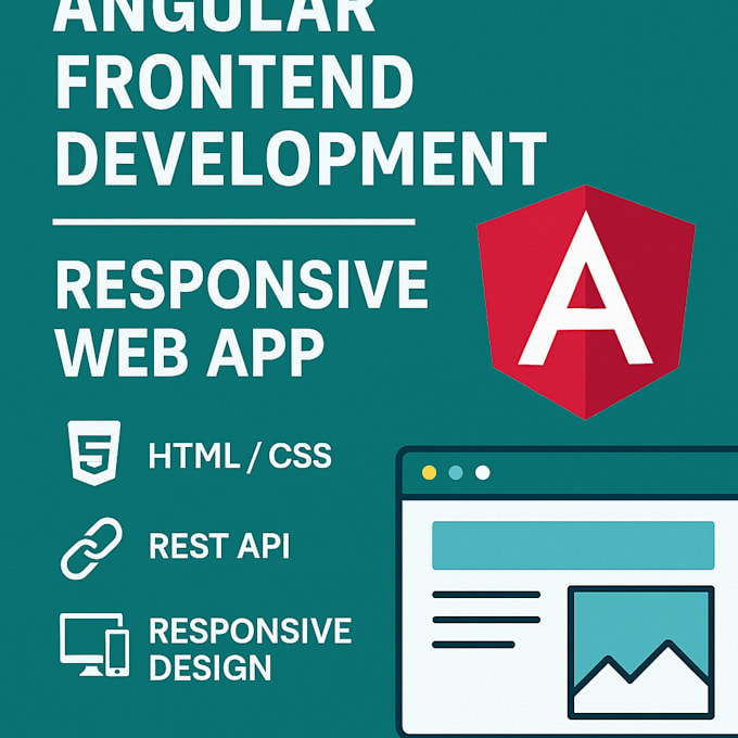 Build a responsive angular frontend with rest api integration by Chayanmandal875 | Fiverr