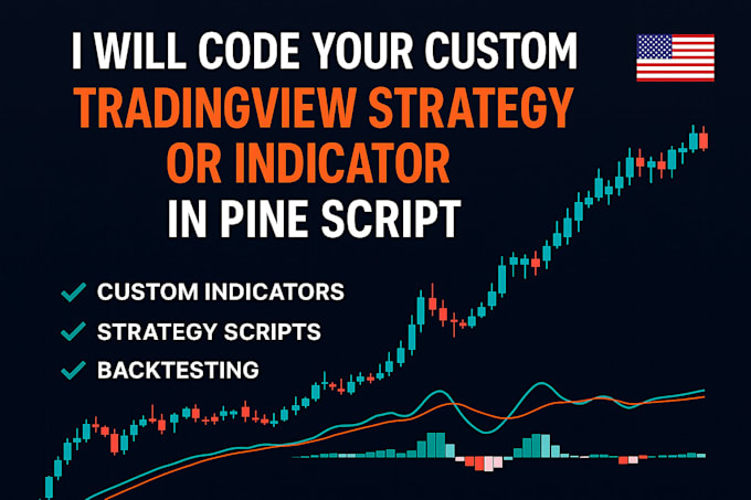 Code your custom tradingview strategy or indicator by Brad_pearl | Fiverr
