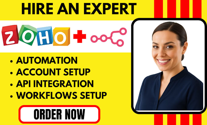 Configurar automatización de zoho crm, chatbot n8n, automatización n8n, zoho creator, flujo de ...