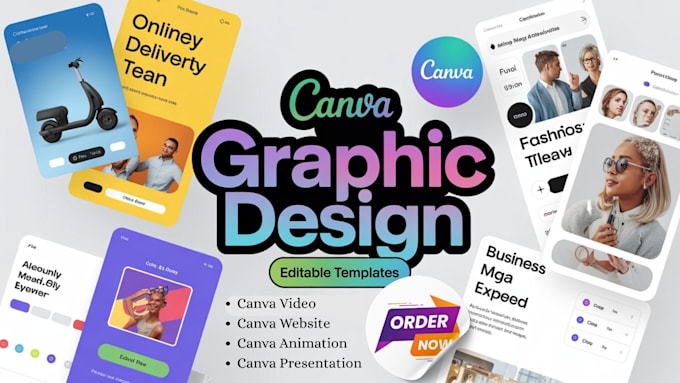 Canva design expert canva video canva website design presentation ...