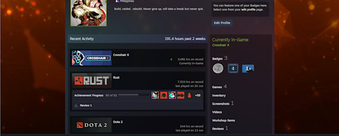 Rust team mate, coach, builder and farmer by Zeke0816 | Fiverr