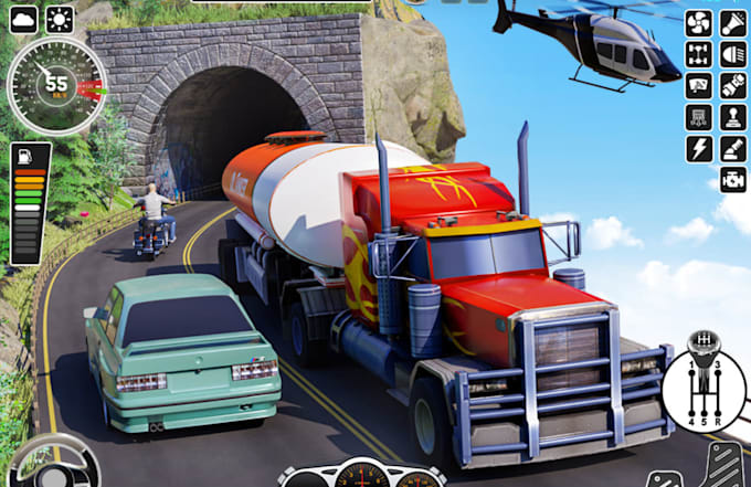 Develop multiplayer game playfab shooting p2e level design unity ue5 photon card by Ade_moore4 ...