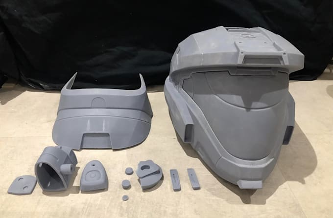 Sculpt 3d cosplay model 3d armor 3d weapon wearable cosplay prop for 3d ...