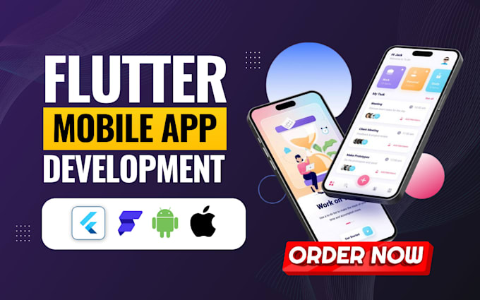 Do flutterflow flutter android ios app development, react native mobile app by Kanecollins492 ...