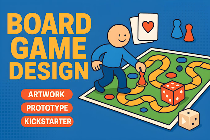 Design board game design design card game art box mockup 3d board game ...