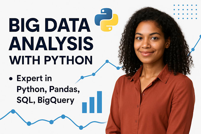 Do big data analysis, data entries, python, visualization by Klara_herz ...