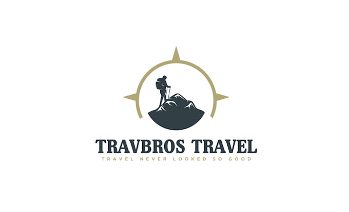 Design luxurious adventure travelers logo by Sandra_lucian | Fiverr