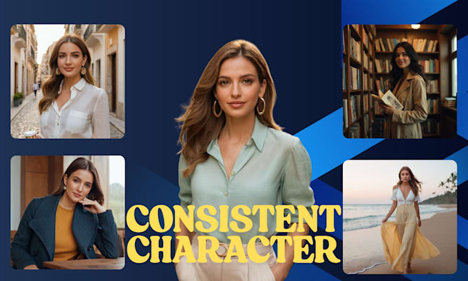 Create consistent character ai influencer using midjourney by Aibits_01 | Fiverr