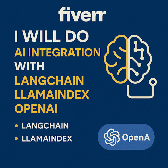 Integrate ai features into your app using langchain, llamaindex, or openai by Muhamad_ab_awan ...