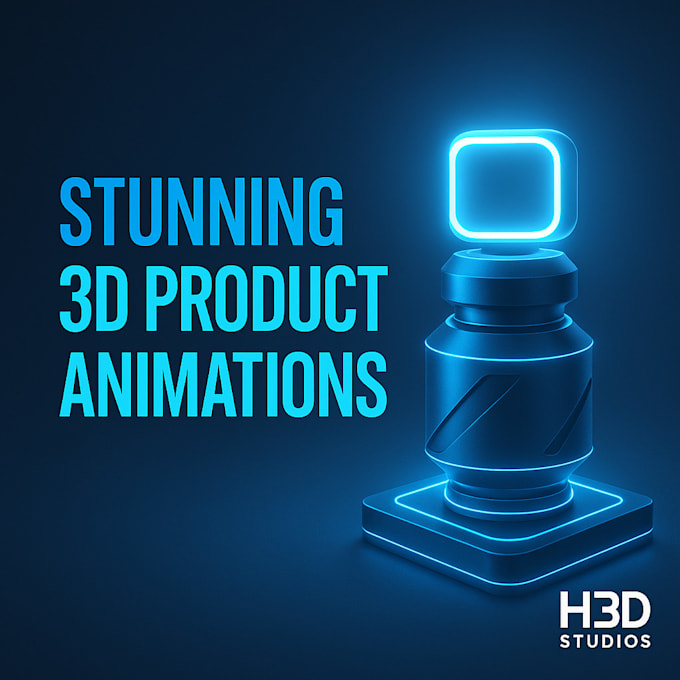 Create a stunning 3d animation for your product by H3d_studio | Fiverr