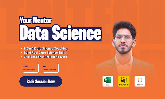 Teach you data science, data analysis, analytics or visualization and ai, ml by Tri__tech | Fiverr