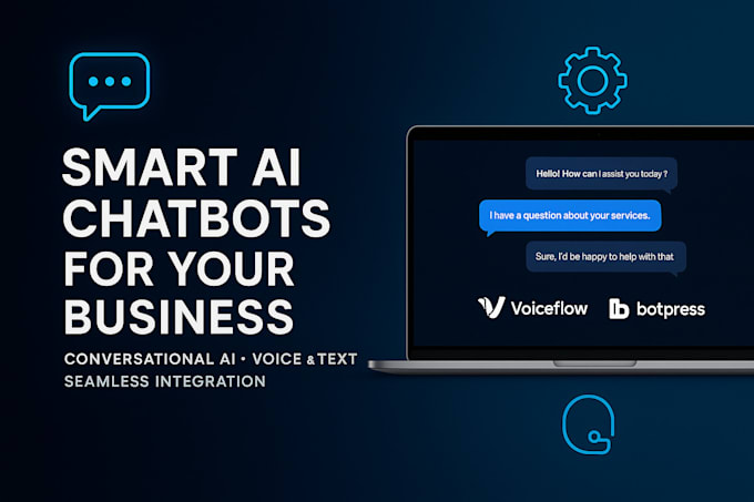Create a personal ai chatbot with botpress, manychat or voiceflow by Jdshack | Fiverr