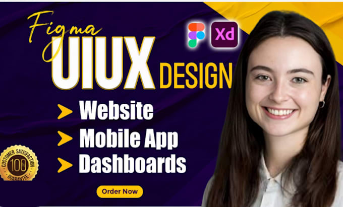Create high fidelity pixel perfect responsive ui ux design, figma website design