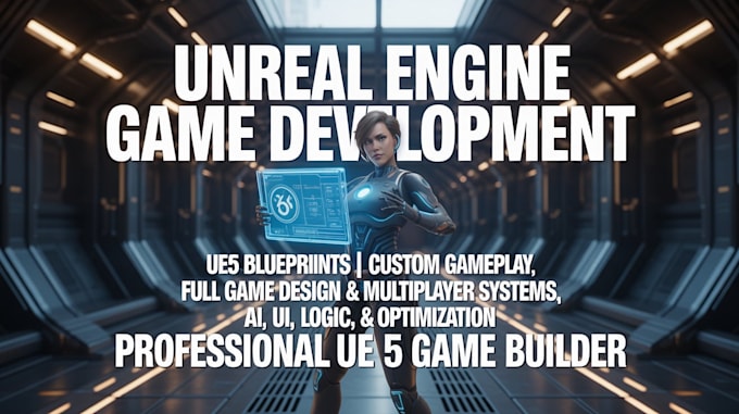 Do unreal engine game development, develop unreal engine game, ue5 ...