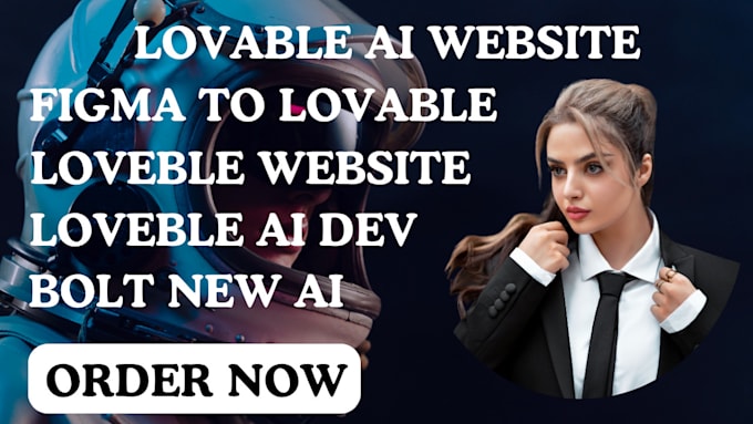 Build lovable ai website, lovable ai dev, figma to lovable app, bolt new ai by Hibrahimm | Fiverr