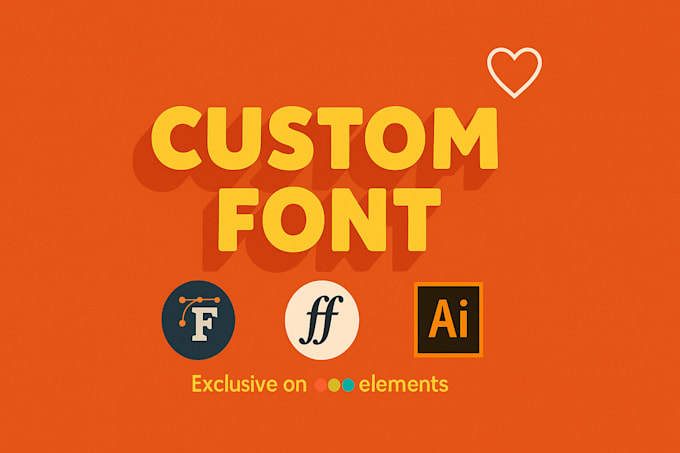 Design custom font, typeface, or typography for your brand or project ...