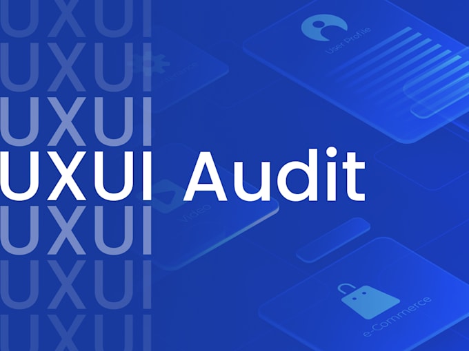 Do ux ui audit, recommendations, improvement plan in figma by Viktordesignf | Fiverr