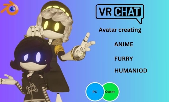 Create high quality 3d model vrchat avatar in unity by Mymybaba | Fiverr