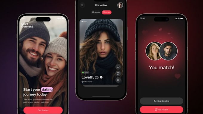 Build powerful dating app using flutter, firebase for android and ios ...