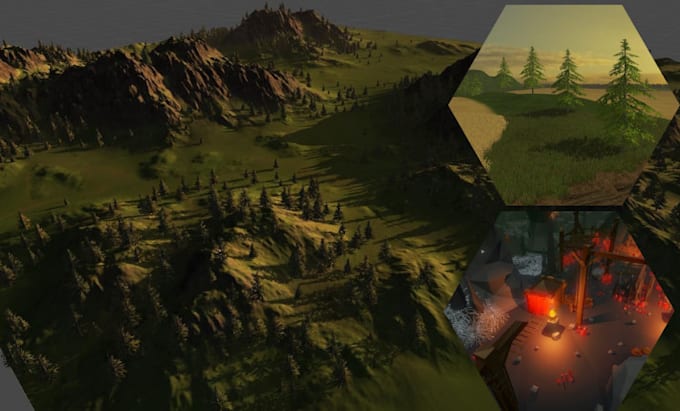 Build custom roblox terrain maps with stylized buildings and assets by ...