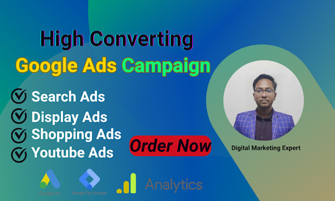 Create and manage high converting google ads campaigns by Amit1047 | Fiverr