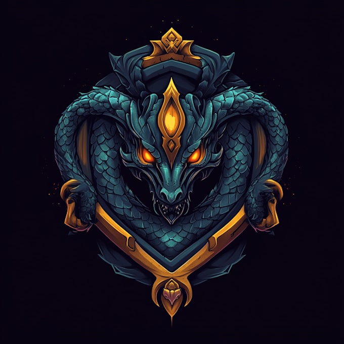 Draw a medieval, fantasy, rpg gaming logo by Frankiephillip_ | Fiverr