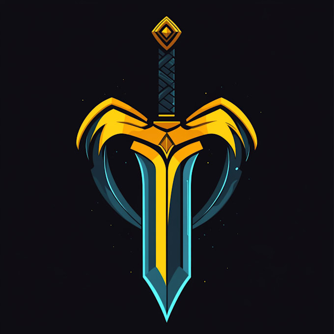 Draw a custom fantasy, rpg, sci fi animated game logo by Kalirosas ...