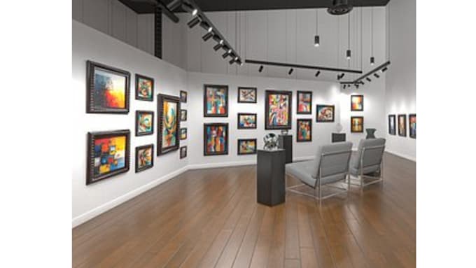 Build a cgi 3d art gallery and museum using unreal engine by Oyet_olman ...