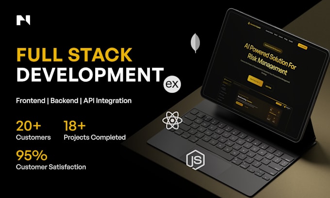 Create full stack web applications in mern stack by Dexteritnexus | Fiverr