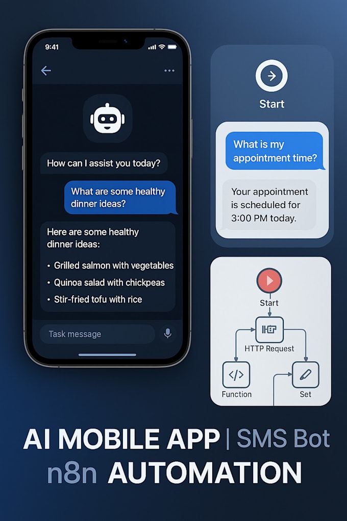 Do full ai native mobile app, gpt tutor agent and workflow automation ...
