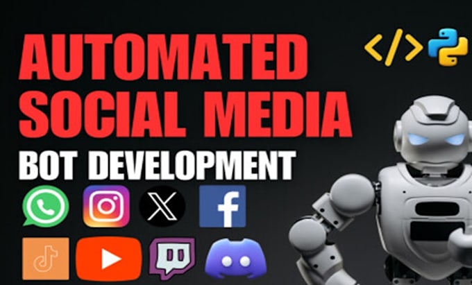 Build tiktok live stream bot youtube bot twitch bot tiktok shop bot discord bot by Humidd | Fiverr