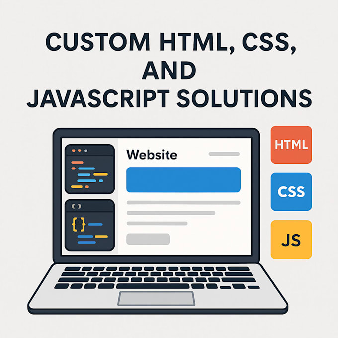 Custom html, css, and js solutions by Anileslavath_12 | Fiverr