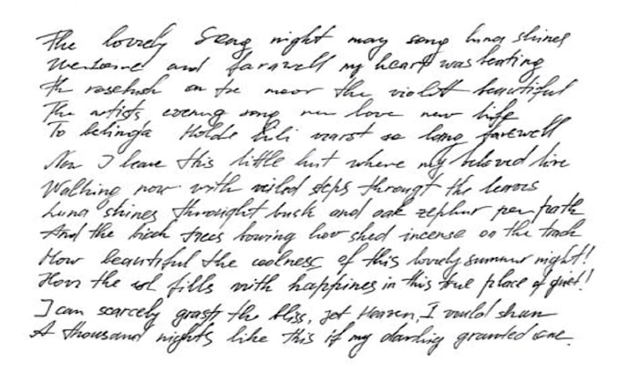 Handwrite notes and letters by Padfoot1997 | Fiverr