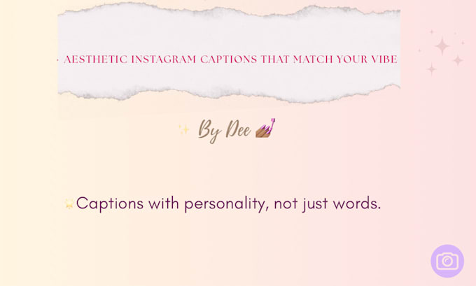 Write soft, aesthetic instagram captions for your posts by ...