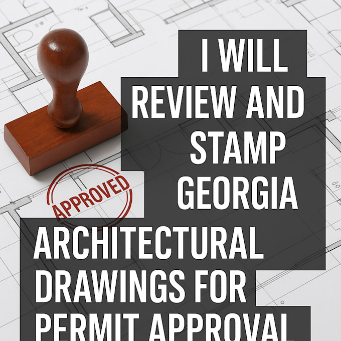 Review and stamp georgia architectural drawings for permit approval by ...