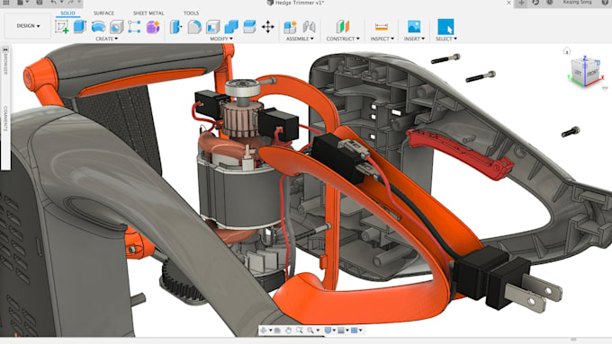 Provide fusion 360 or solidwork 3d model ready for prototyping and ...