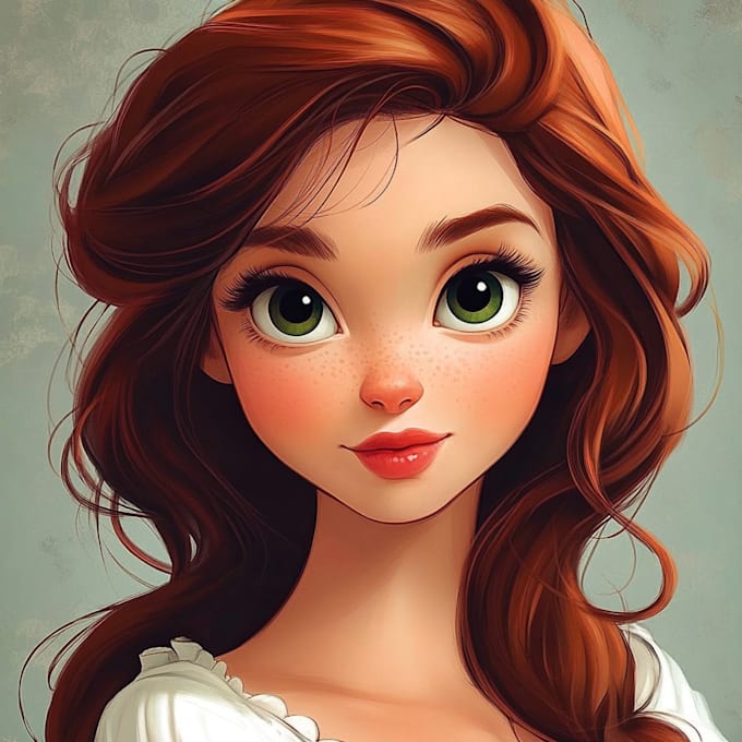 Draw your oc or portrait in disney style,semi realistic by Jackiefield ...